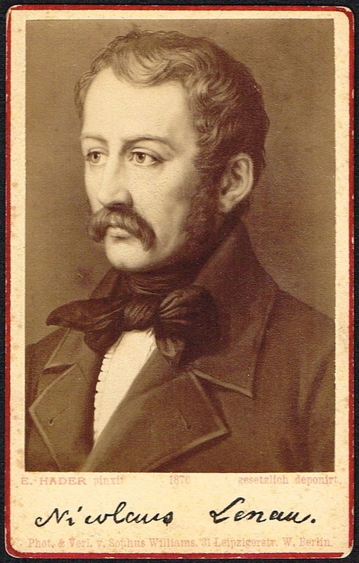 Lenau, Nikolaus (d. i. Nikolaus Franz Niembsch Edler von Strehlenau ...