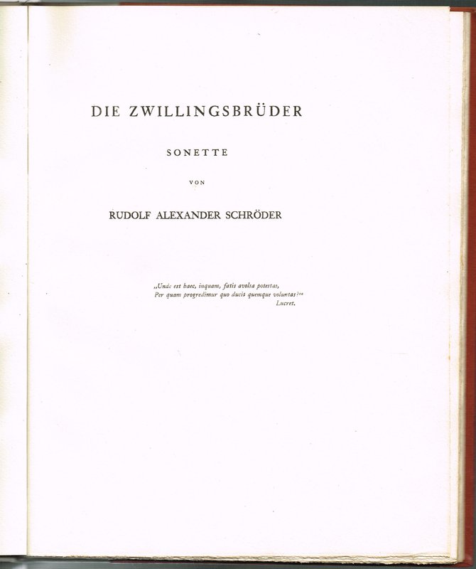 Schröder, Rudolf Alexander